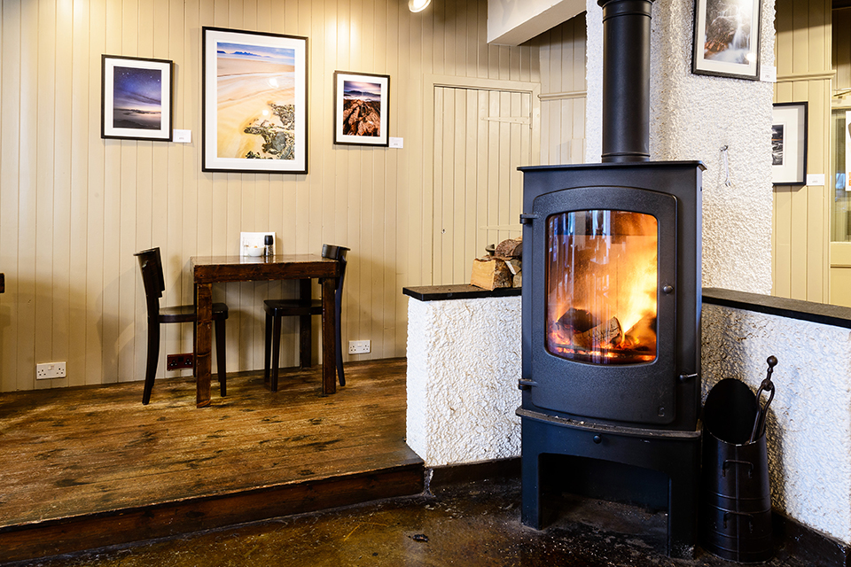 The Ceilidh Place restaurant in Ullapool