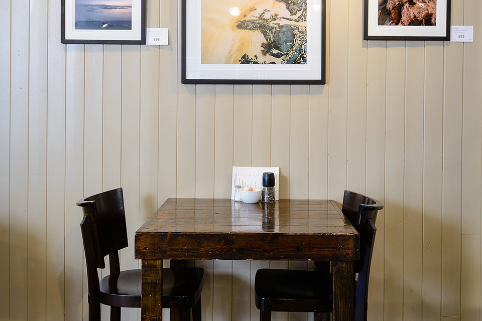 The Ceilidh Place restaurant in Ullapool