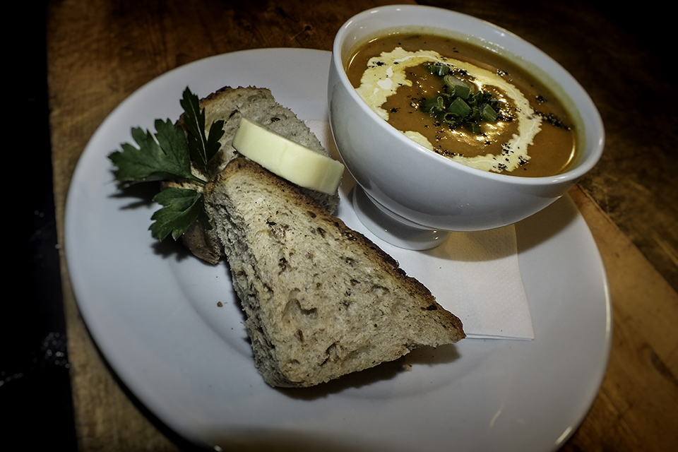 The Ceilidh Place restaurant in Ullapool