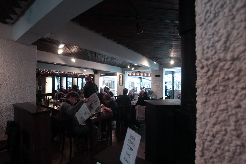 The Ceilidh Place restaurant in Ullapool